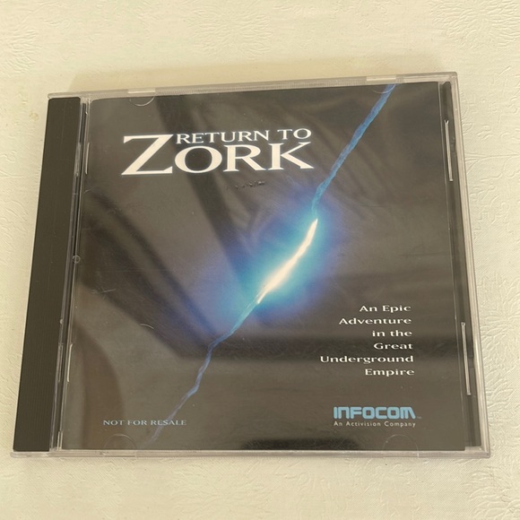 Video Games & Consoles | Like New 1993 Return To Zork Pc Video Game ...
